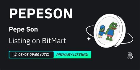 Pepe Son Pepeson A Community Driven Memecoin To List On Bitmart