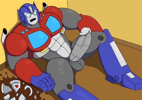 Rule 34 Abs Big Penis Erected Father Gay Gay Blowjob Muscular Optimus