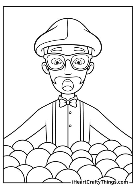25 Blippi Coloring Pages 100 Free Printable Pdfs