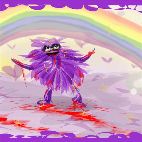 Purple Blob Monster Drawings Sketchport