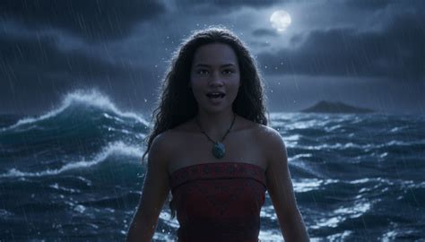 Moana Goes Full Action Hero In The Live Action Remake Facing A Showdown With The Elements
