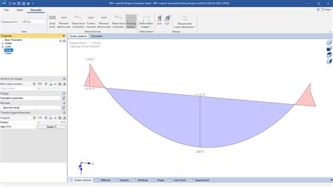Lateral Torsional Buckling Analysis I Frilo