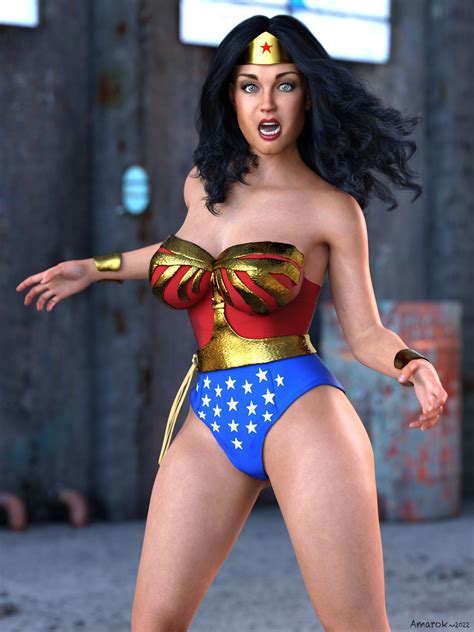 Lynda Carter Wonder Woman By Amarok3d Hentai Foundry