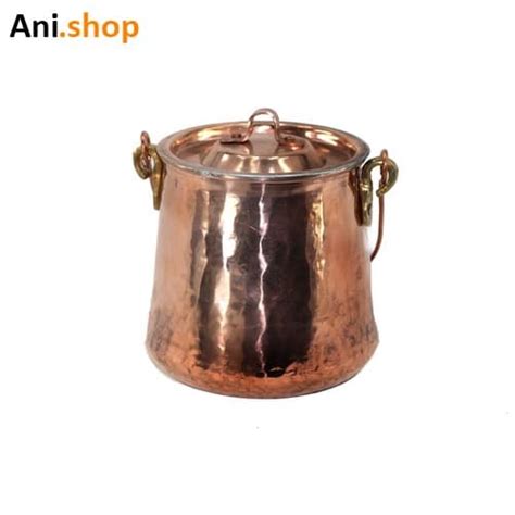 دیگ دیزی خوری مسی چکشی2نفره کد42 ~ آنی شاپ