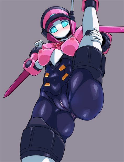 Rule 34 Android Anus Blue Eyes Blush Breasts Censored Erect Nipples