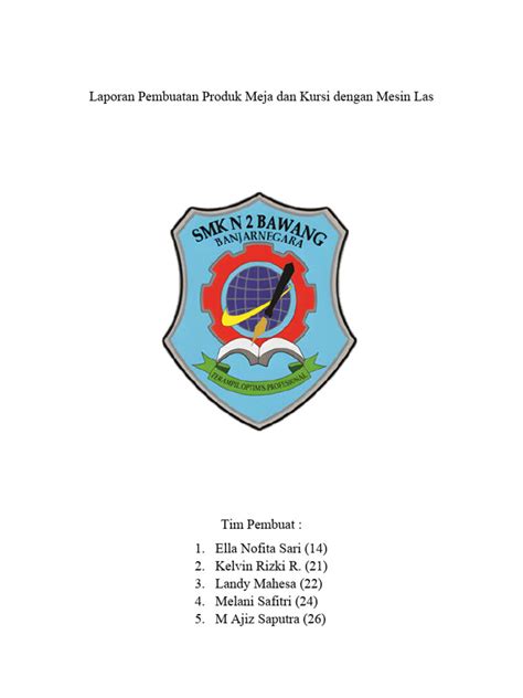 Laporan Pembuatan Kap Lampu Dengan Mesin Las Pdf