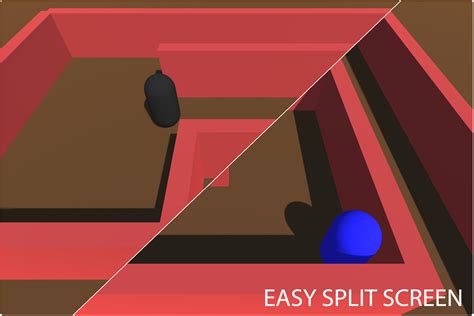 easy split screen camera unity asset store