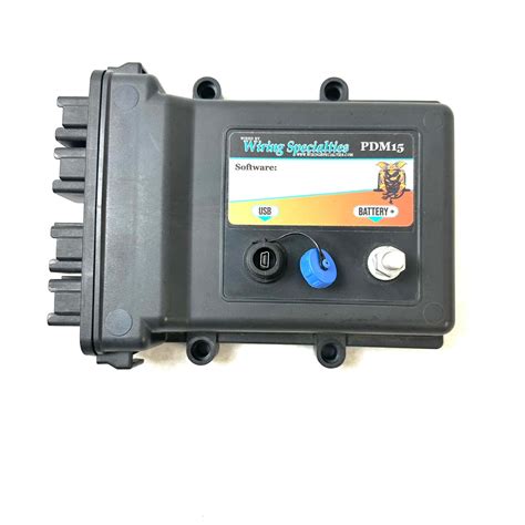 Pdm15 Solid State Power Distribution And Management Main Unit Wiring