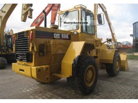 Cat 926e 1989 Wheeled Loader Construction Equipment Photo And Specs