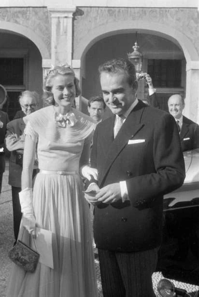 Wedding Of Grace Kelly And Prince Rainier Of Monaco In 1956 Old Photo