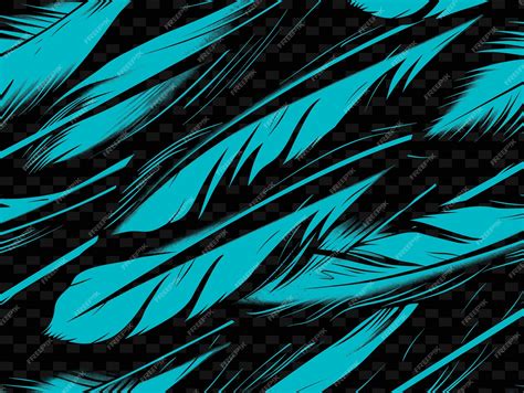 Premium Psd Tropical Bird Feather Texture With Layered Arranged And