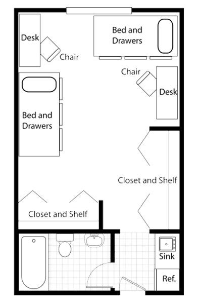 2 Bedroom Uf Dorms Gainesville Fl Windsor Hall