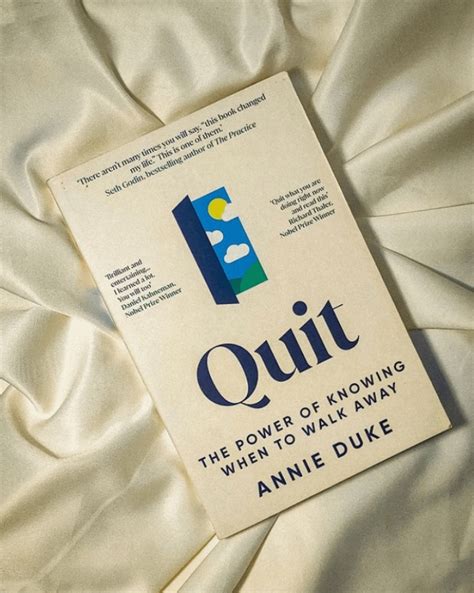 Quit Book By Annie Duke Review Please R Bookish Bliss