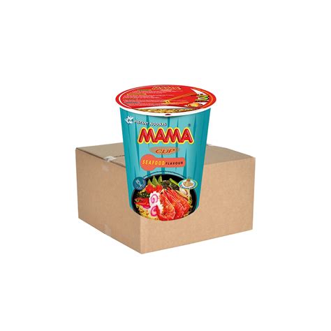 Mm Instant Cup Noodles Seafood 70g 16er Box
