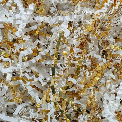 Crinkle Cut Paper Shred Filler 4 Oz For Halloween