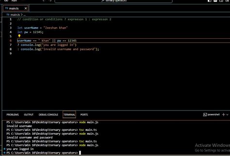 Embracing Ternary Operators In Typescript Zeeshan Khan Posted On The Topic Linkedin