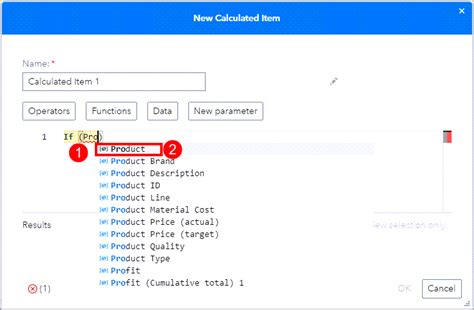 Sas Visual Analytics A Look At The New Expression Editor Part 2