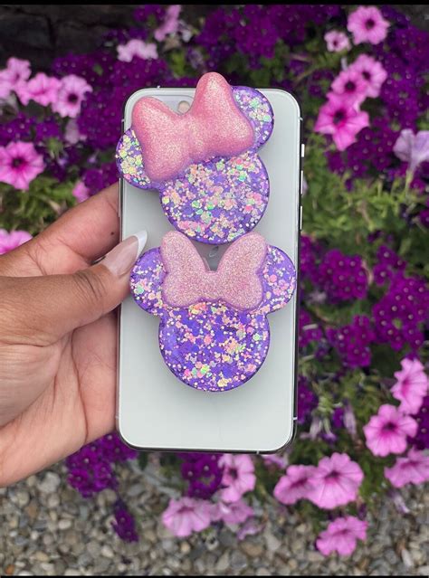 Rapunzel Popsocket Pink Purple Tangled Popsockets Retractable Badge Reels Disney Princess