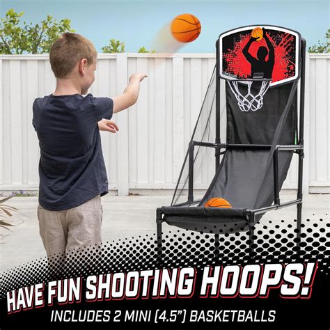 Gosports 2 In 1 Basketball And Football Toss Arcade Game Indoor