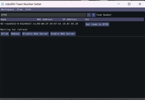 Roborio Radio Connection Issue Technical Chief Delphi
