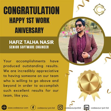 Codeavour Private Limited On Linkedin Workanniversary