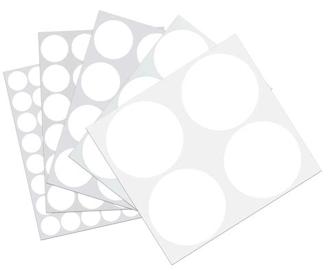 Round Dot Stickers Labels In Assorted Sizes Royal Green Market