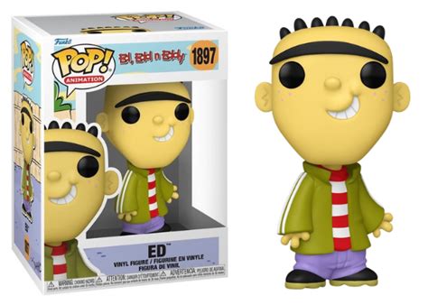 Funko Pop Ed Ed Edd N Eddy 1897 Vinyl Figure In Popshield Protector