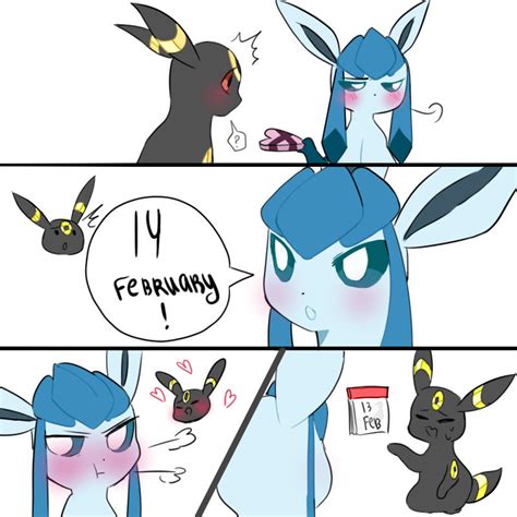 Glaceon X Umbreon Glacbreon By Mendaichi On Deviantart