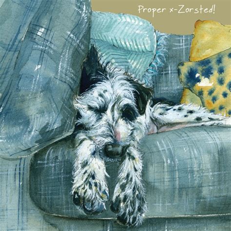 German Wire Haired Pointer X Greeting Card Anna Danielle