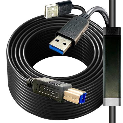 Yotetion B 30 Cable 15ft Usb A Male To B 30 Male Type B