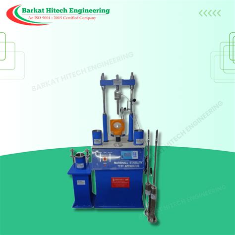 Digital Marshall Stability Test Apparatus 100 Mm Barkat Hitech