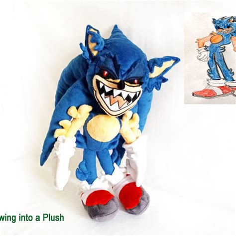Shin Sonic Plushie Etsy Canada