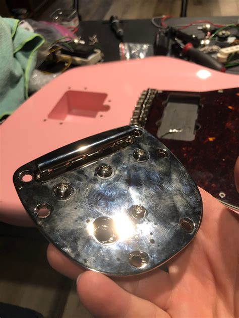 Many Of You Saw My ‘blemished Pink Jazzmaster But I Wanted To Update