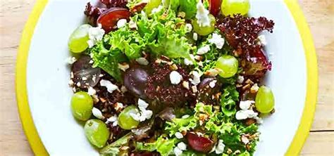 Ensalada De Uvas Con Queso De Cabra Chef Oropeza