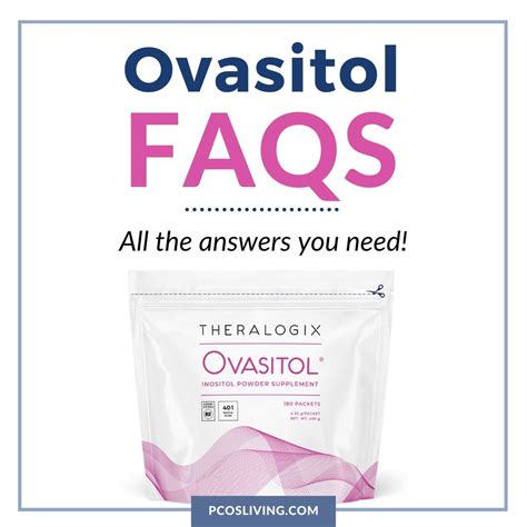 Your Ovasitol Faqs Answered — Pcos Living