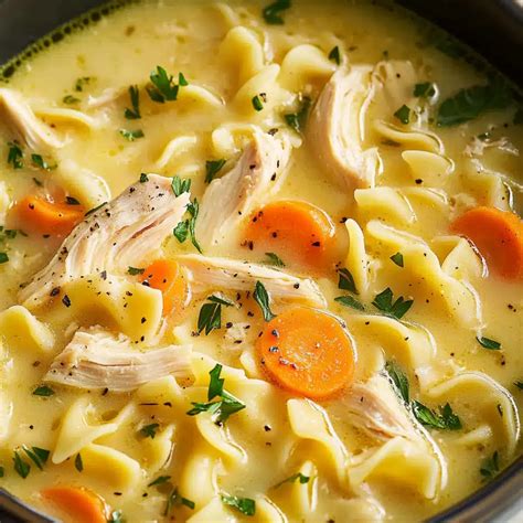 The Ultimate Creamy Chicken Noodle Soup Savor Journey