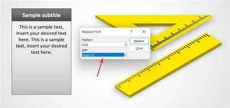 How To Replace Font In Powerpoint Free Word Template