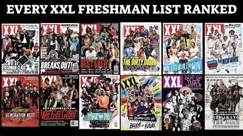 Ranking Every Xxl Freshman Class From Worst To Best 2007 2023 Youtube