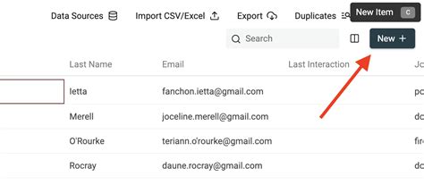 add edit and delete items in datablist datablist