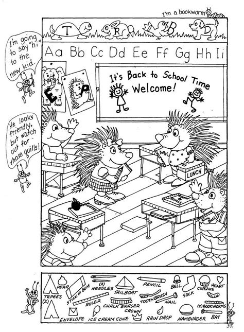 Hidden Pictures School