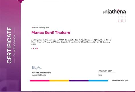 Mbaessentials Uniathena Professionaldevelopment Continuouslearning