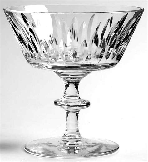 Sherwood Wafer Stem Champagnetall Sherbet By Webb Corbett