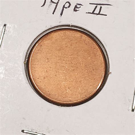 Mint Errorcent Planchet Type Iinever Struck Property Room