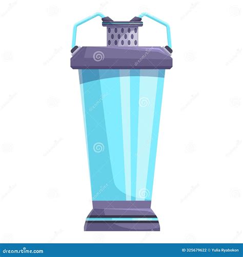 Futuristic Cryogenic Chamber Holding Glowing Substance Vector