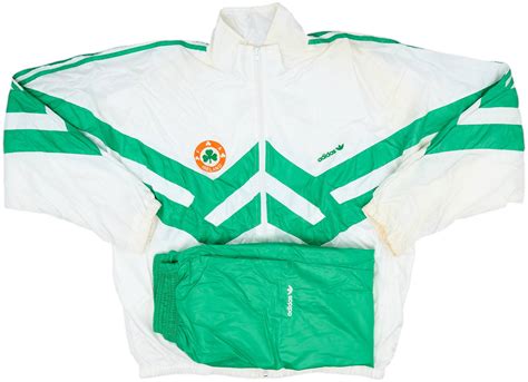 1990 Ireland Adidas Full Tracksuit 810 Xxl