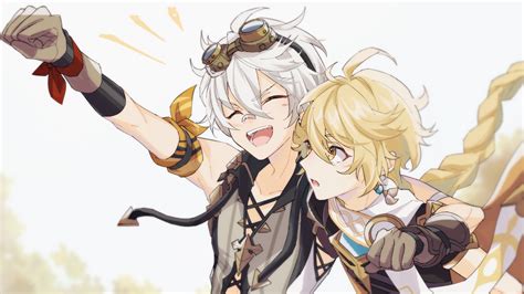 Aether Bennett Hd Genshin Impact Wallpapers Hd Wallpapers Id 67219