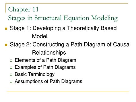 Ppt Multivariate Data Analysis Chapter 11 Structural Equation Modeling Powerpoint