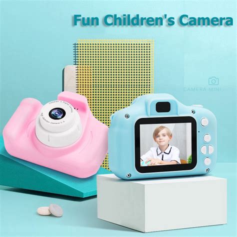Câmera Digital Infantil Mini Toy 1080p 2 Polegadas Tela Grande Educacional Shopee Brasil
