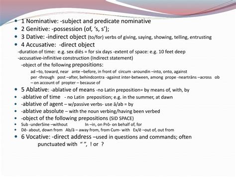 Ppt Study Guide For Latin 2 National Latin Exam Powerpoint
