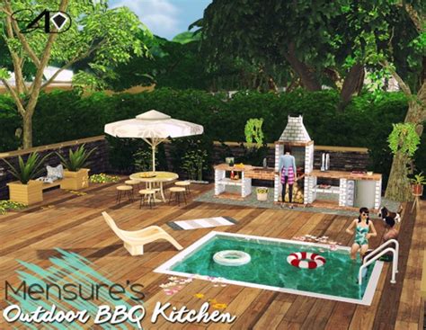 Sims 4 Grill Cookout And Barbecue Cc The Ultimate Collection Fandomspot